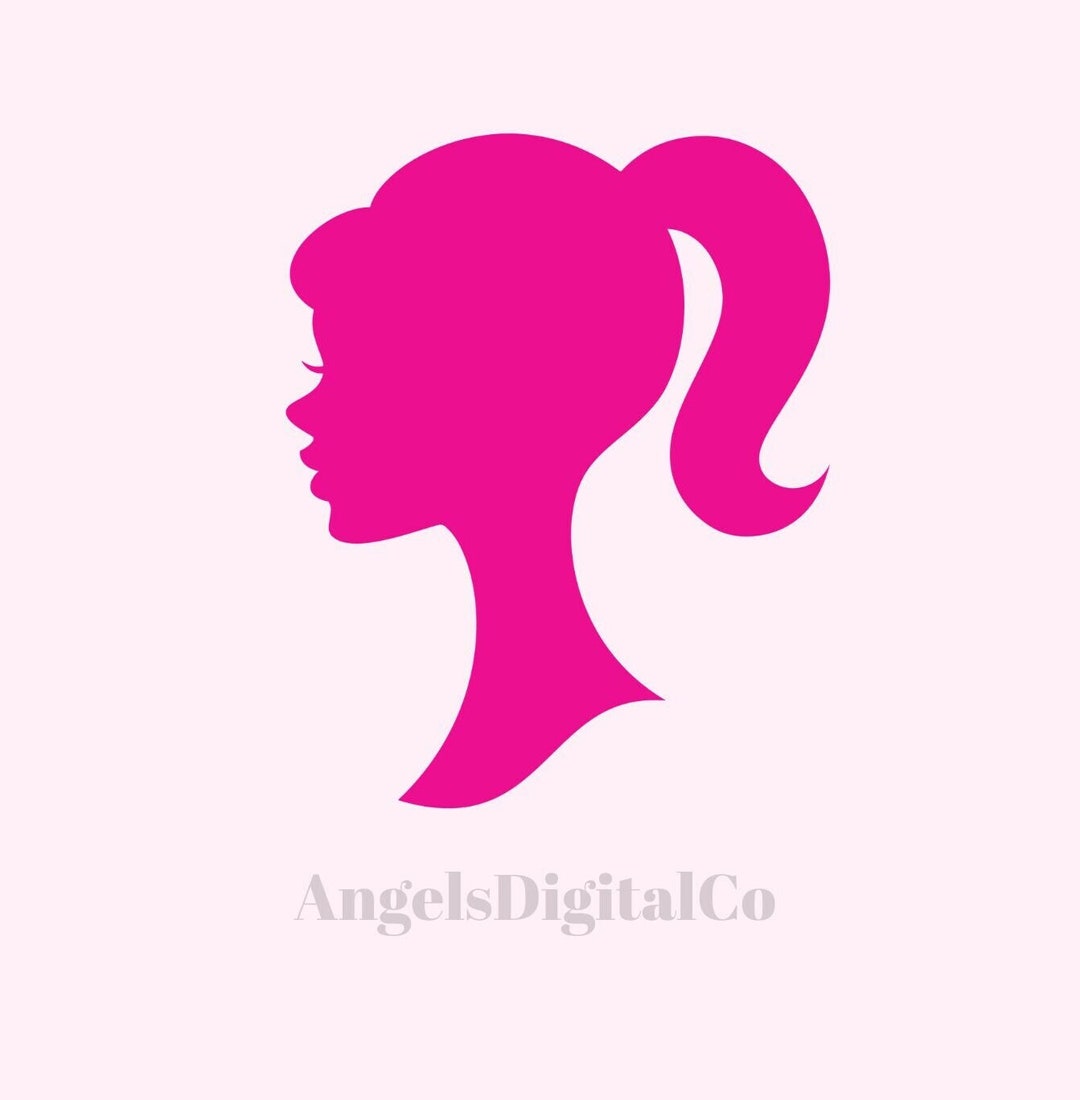 Barbie Head Svg Barbie Icon Svg Digital Download Barbi - Etsy Ireland