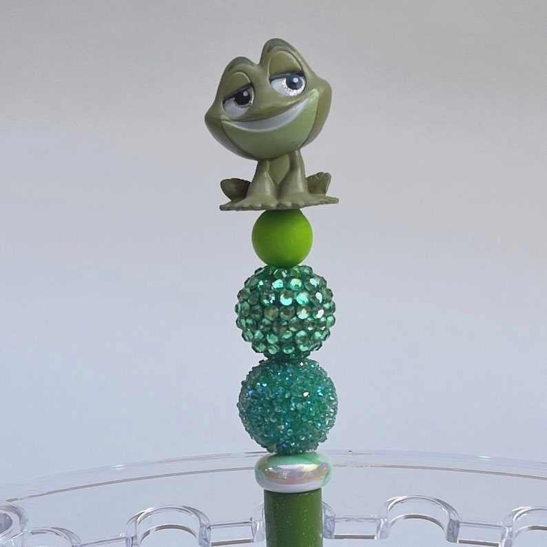 Doorable Princess and the Frog Beaded Pen, Retractable and Refillable ...