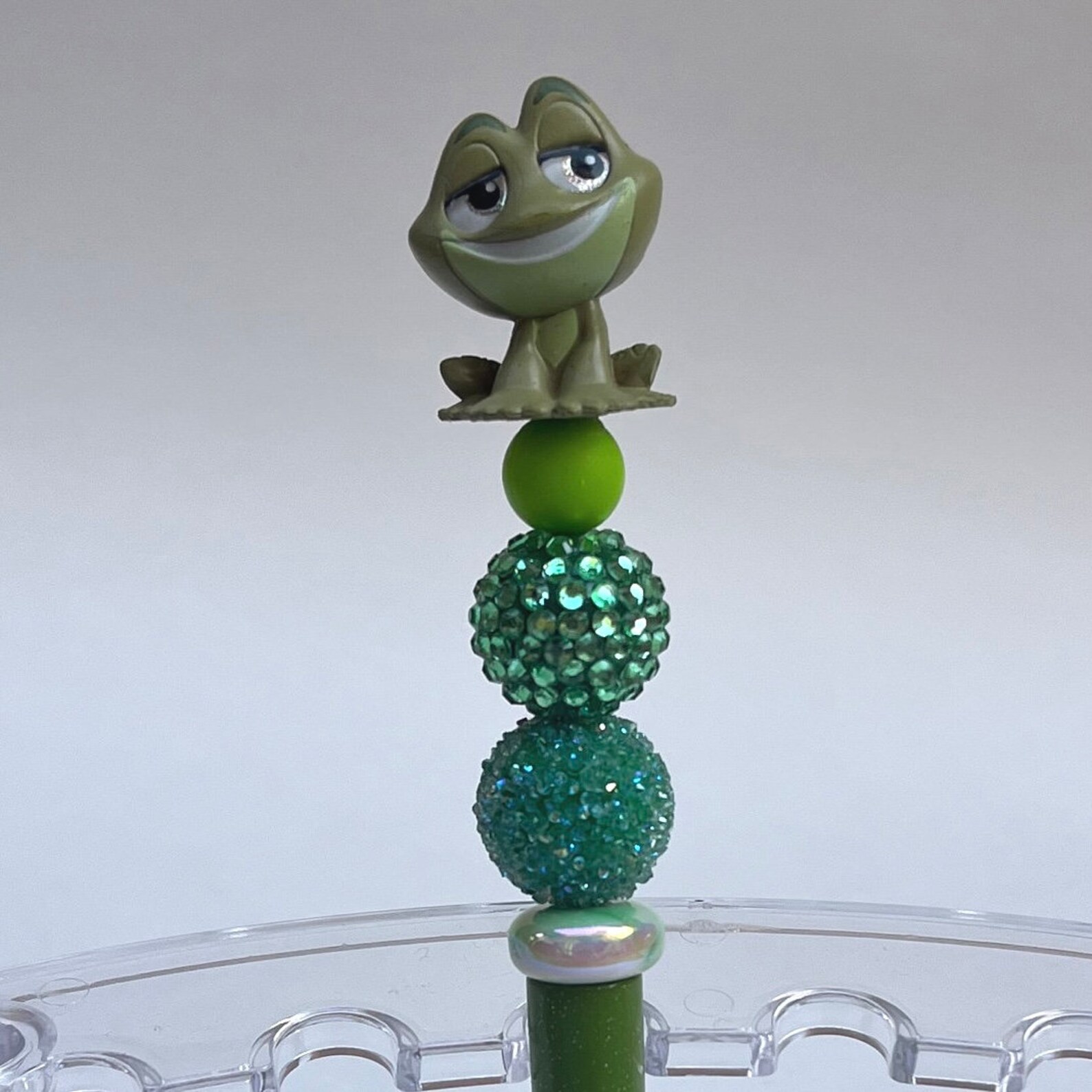 Doorable Princess and the Frog Beaded Pen, Retractable and Refillable ...