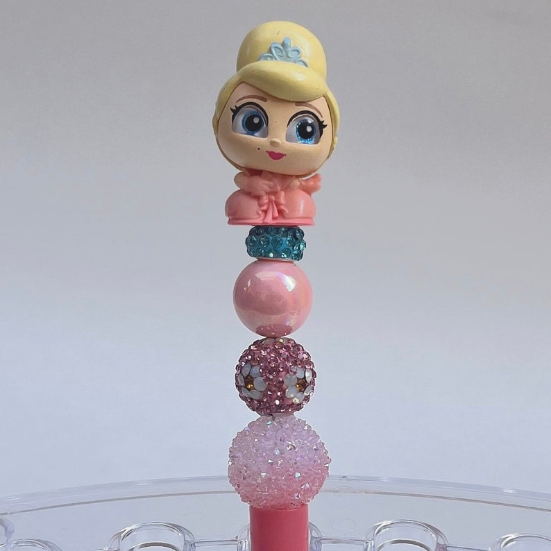 Doorable Princess and the Frog Beaded Pen, Retractable and Refillable ...