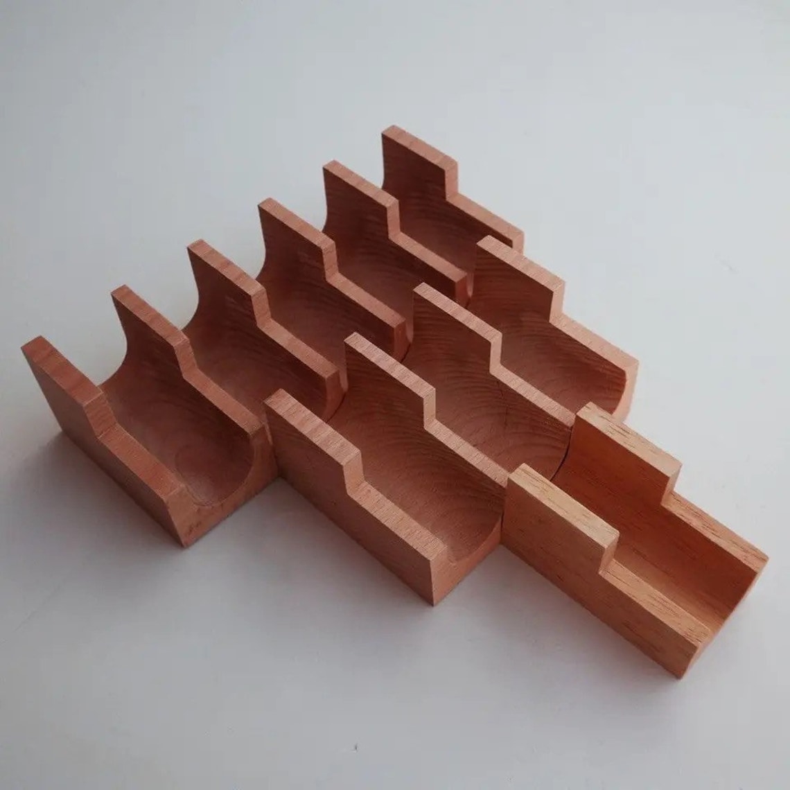 Wood Sushi Handroll Holder, Temaki Holder, Handrolled Sushi Holder ...