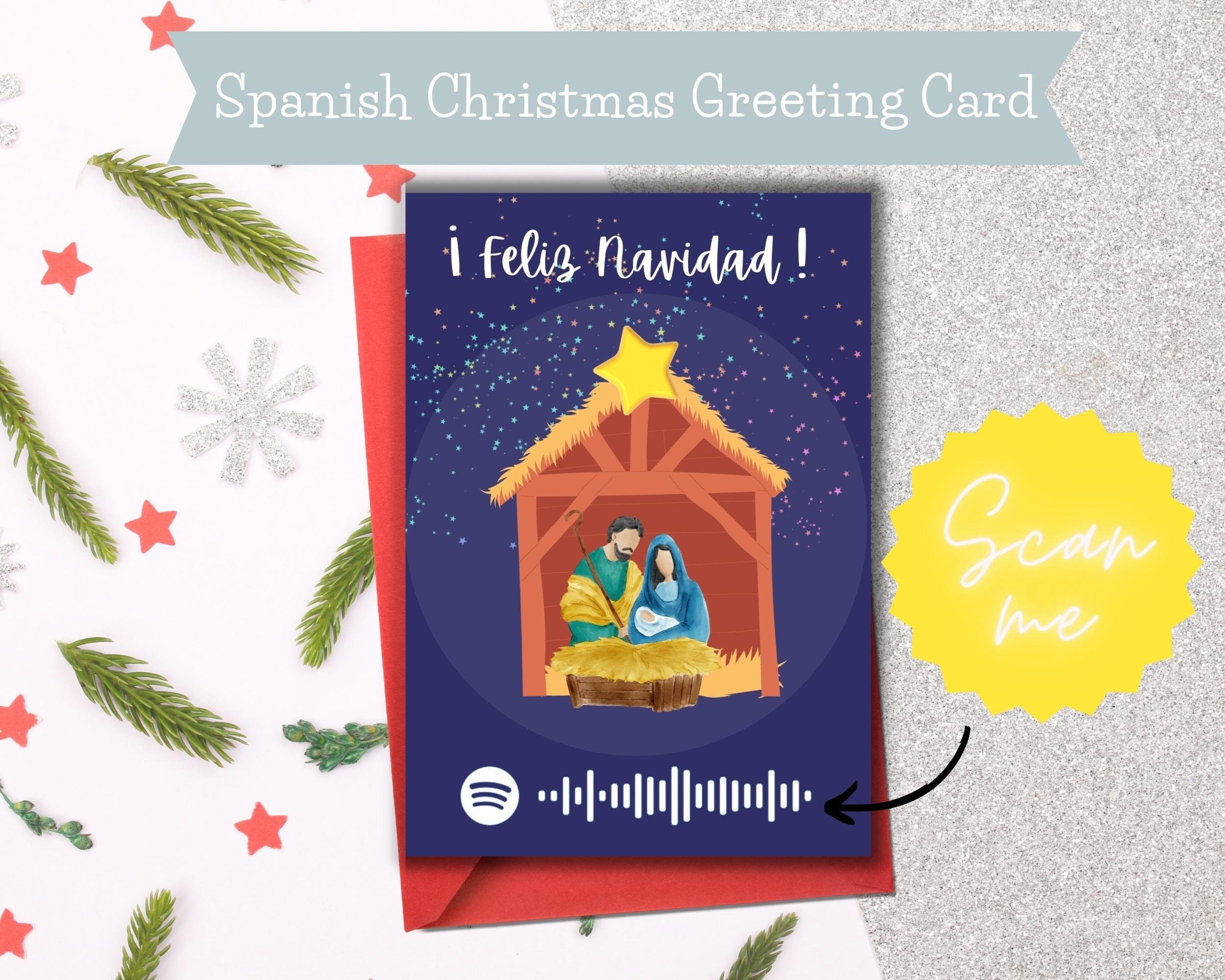 Spanish Holiday Greeting Cards