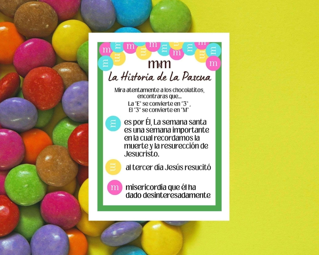 Spanish Christian Easter Story Tag | Felices Pascua Imprimible | Easter ...