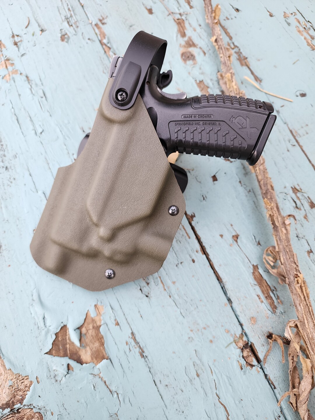 Outside the Waistband (OWB) Pistol Holster - Etsy