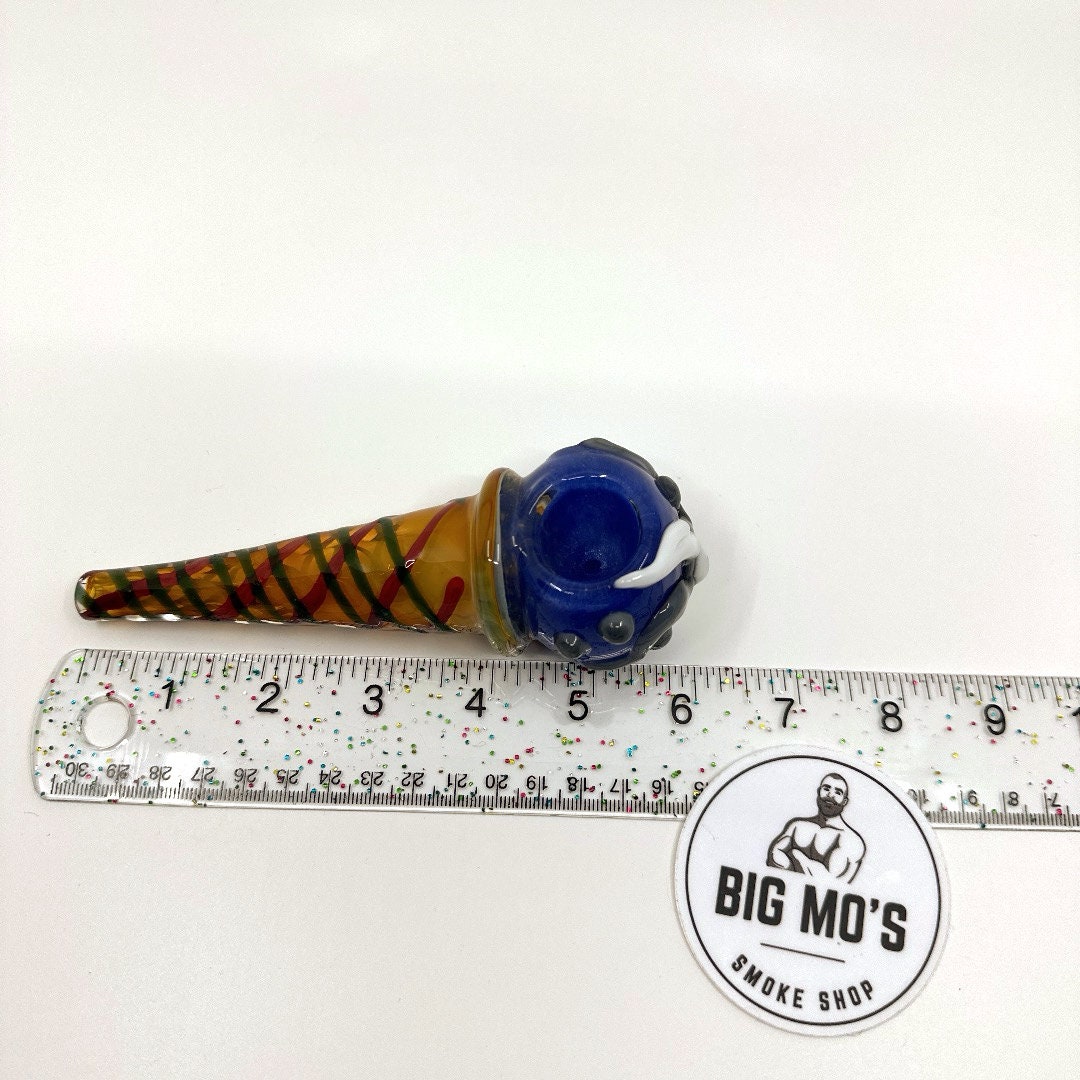 The Ice Cream Cone Pipe 6" - Two Variations - Etsy