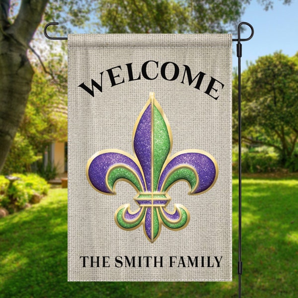 Fleur De Lis Welcome Sign - Etsy