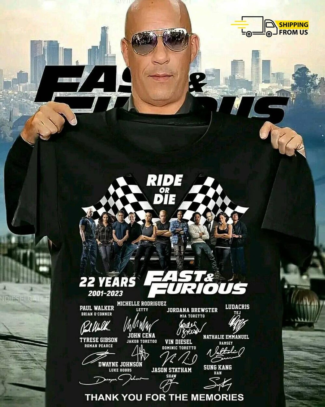 Fast and Furious T-shirt, Ride or Die Shirt, Fast X 2023 Movie Shirt ...