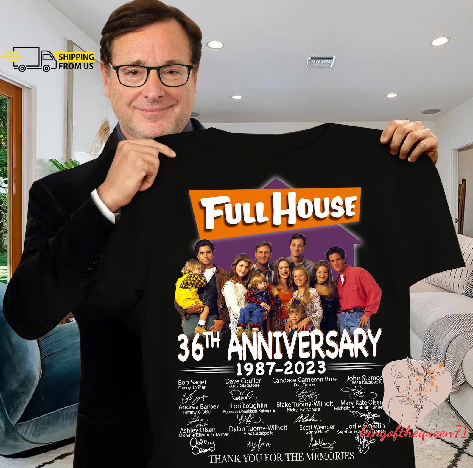 Full House T-shirt Thank You for the Memories Shirt Jesse - Etsy