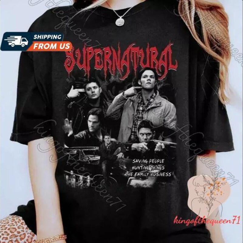 Supernatural T Shirt - Etsy