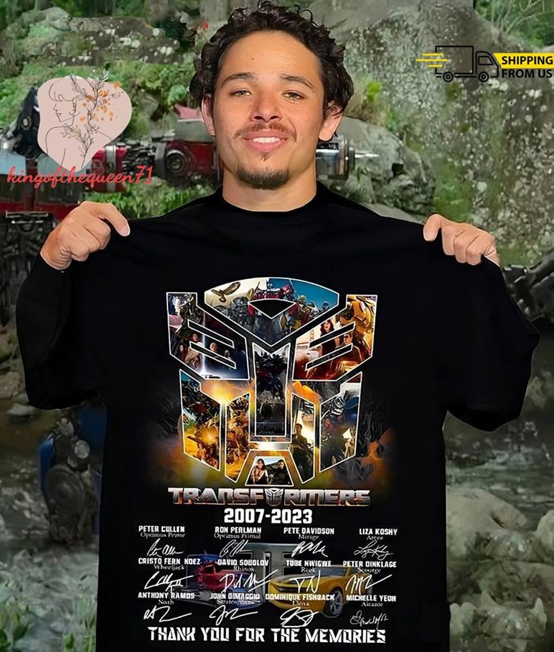 Transformer Shirt, Transformer Birthday Tees, Thank You for the ...