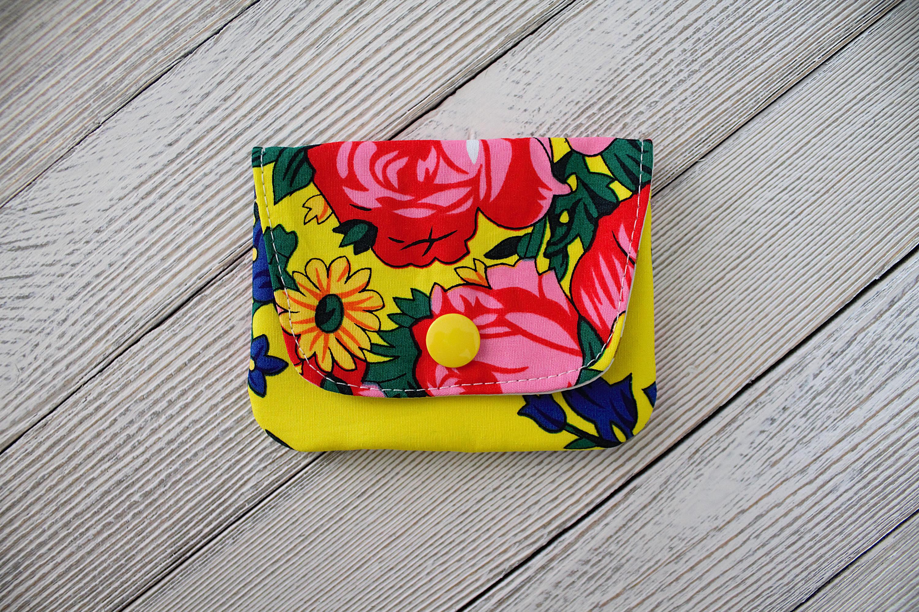 Small Snap Wallet, Coin Purse, Navajo Floral - Etsy