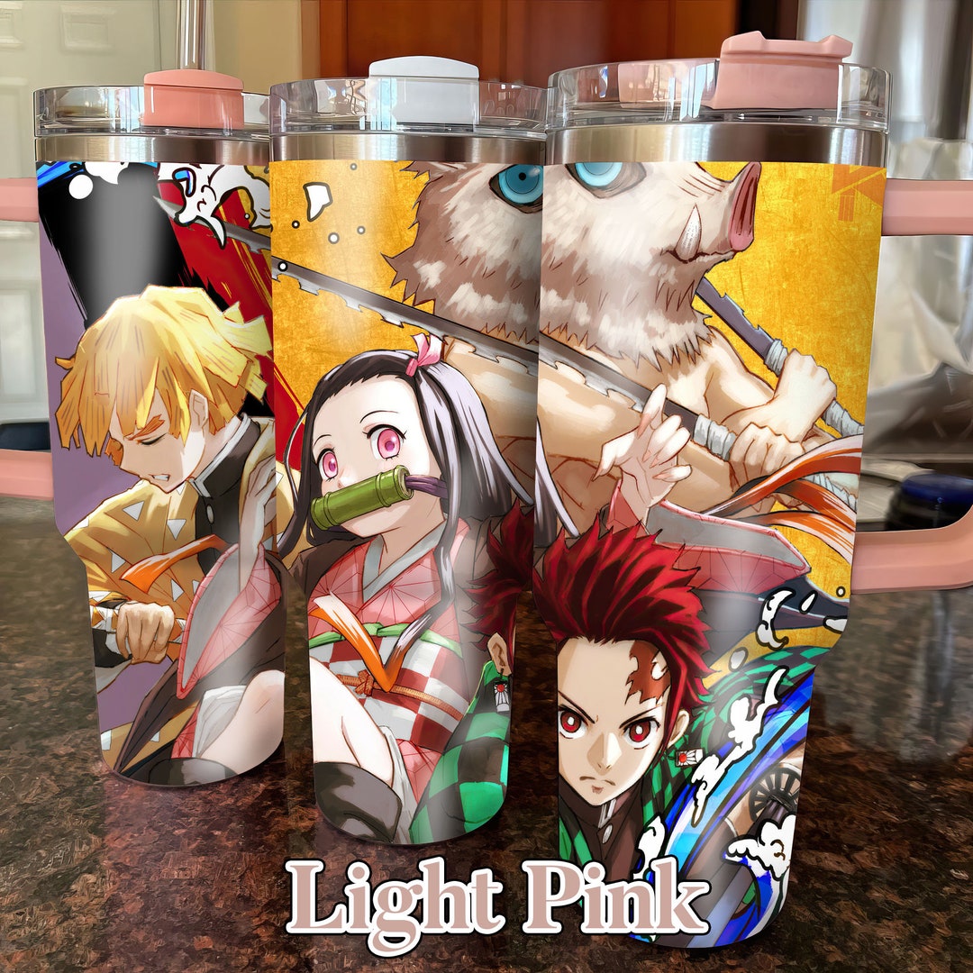 Demon Anime Slayer 40oz Tumblers Slayer Anime Fan Gifts - Etsy