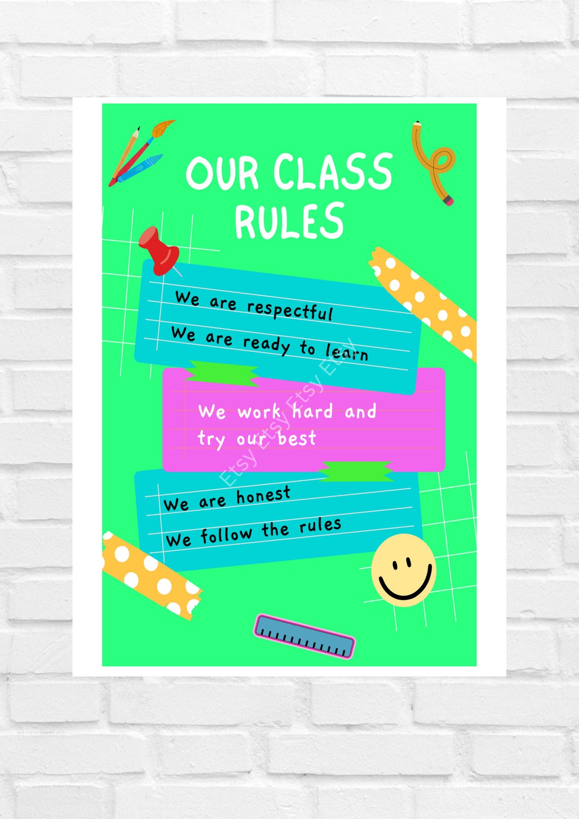 School Teachers Digital Printable Poster - Etsy