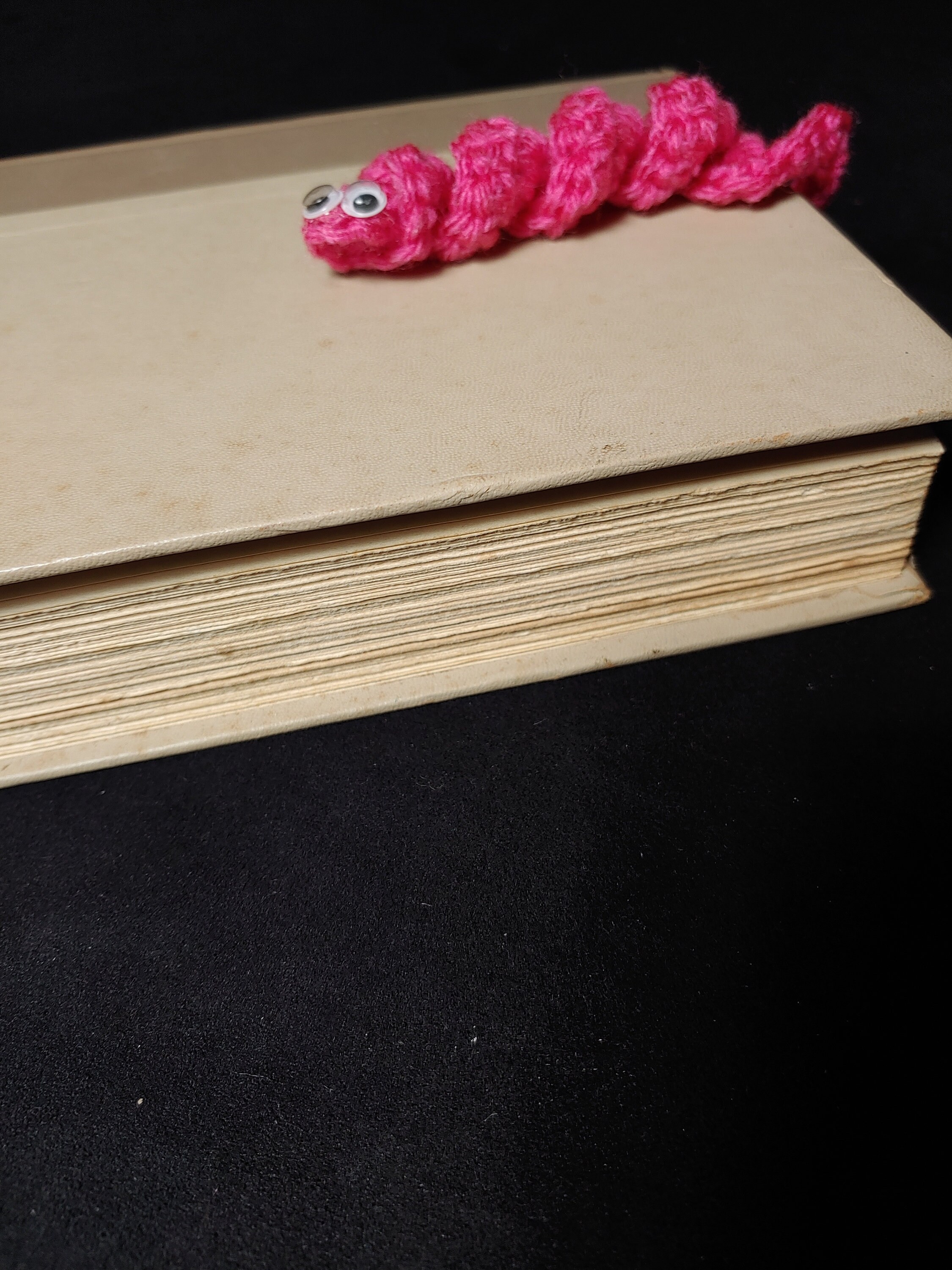 Bookworm Bookmark - Etsy