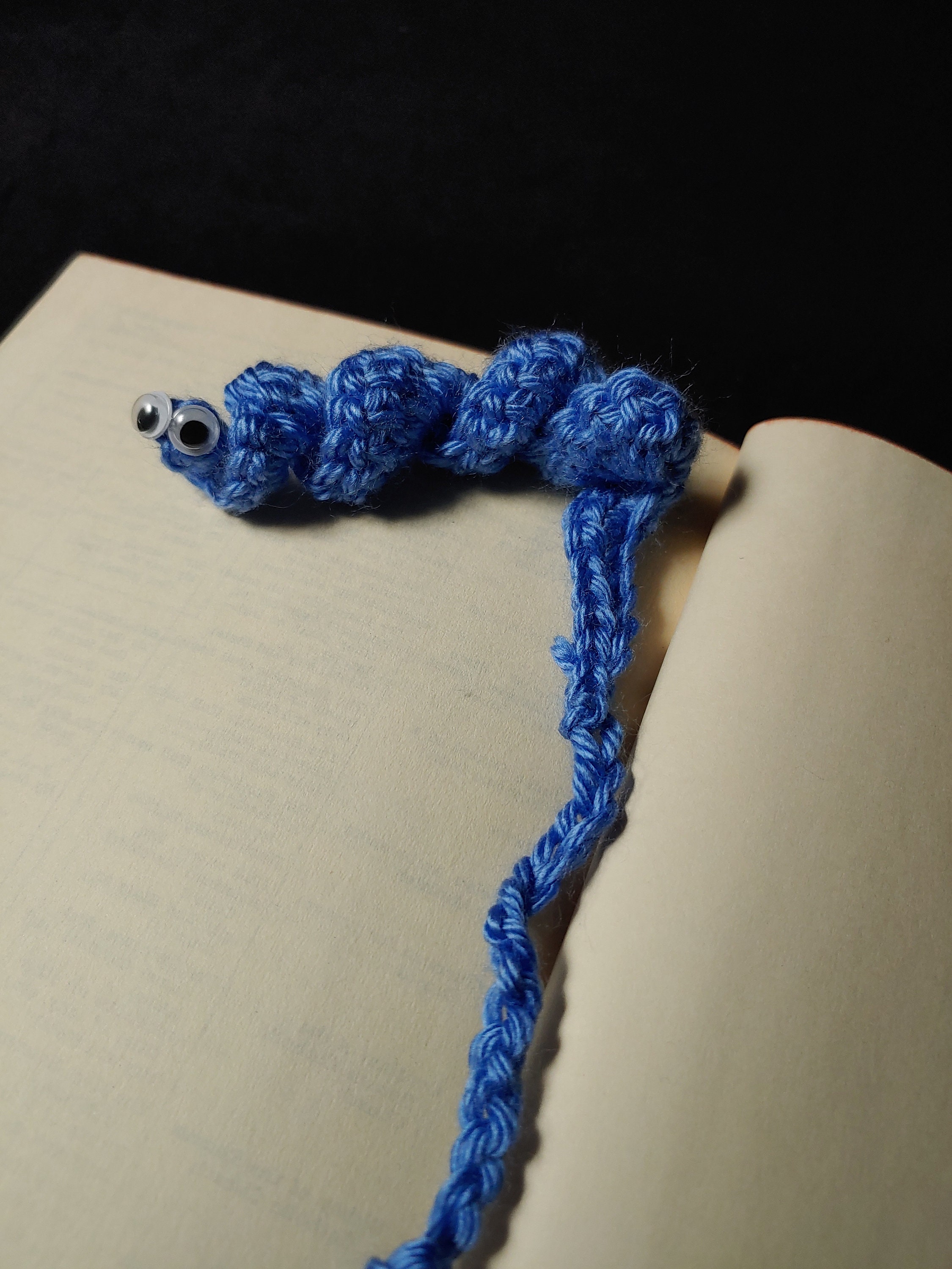 Bookworm Bookmark - Etsy