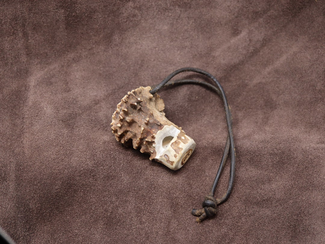 Primitive Deer Antler Whistle - Etsy