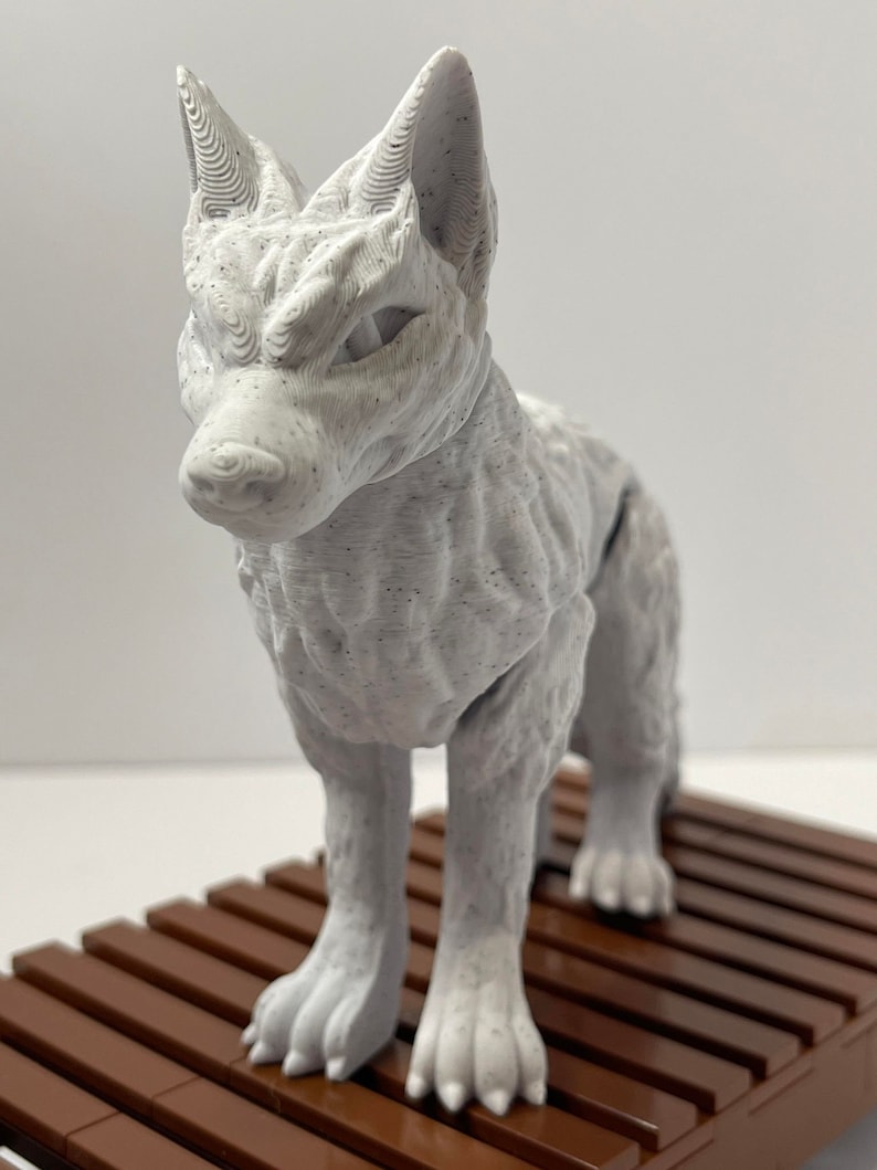 3D Printed Articulated Wolf Cinderwing3d Authorized Seller - Etsy