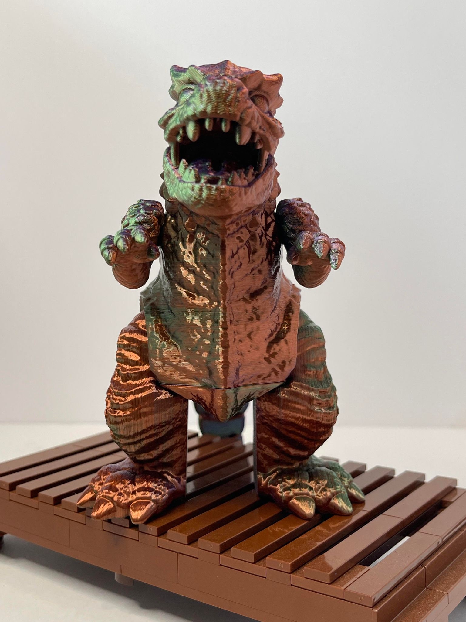 3D Printed Articulate King Jira Stlflix Authorized Seller Fidget Toy - Etsy