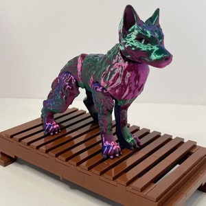 3D Printed Articulated Wolf Cinderwing3d Authorized Seller - Etsy