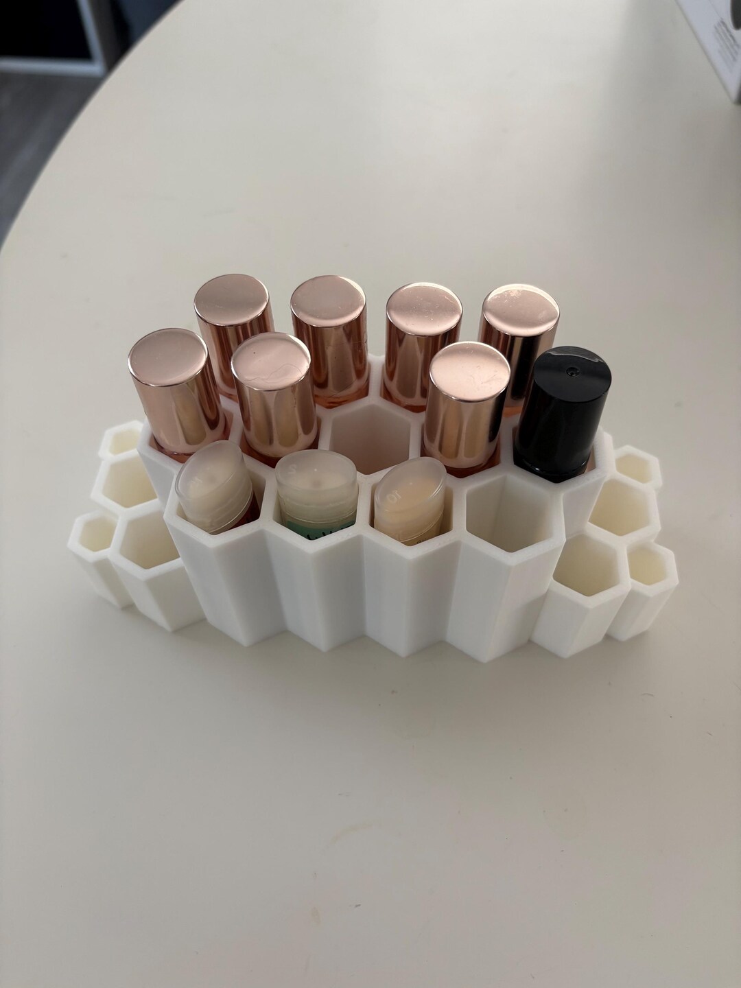 Perfume Roller and Lip Balm Storage Station - Etsy