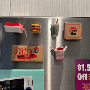 Foodie Mini Brands Series 2 Magnets - Etsy