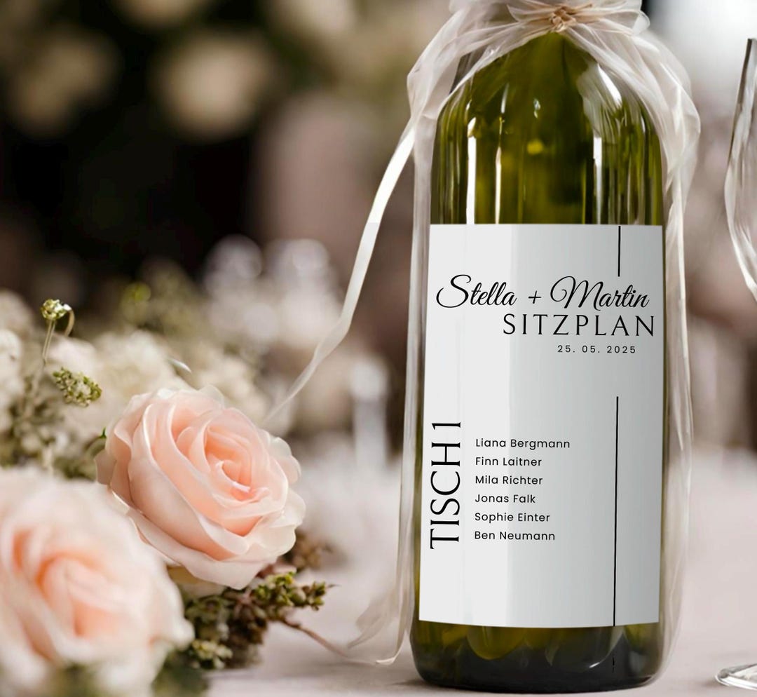 Seating Plan Wedding Wine Label Seating Plan Ideas Seating Plan for ...