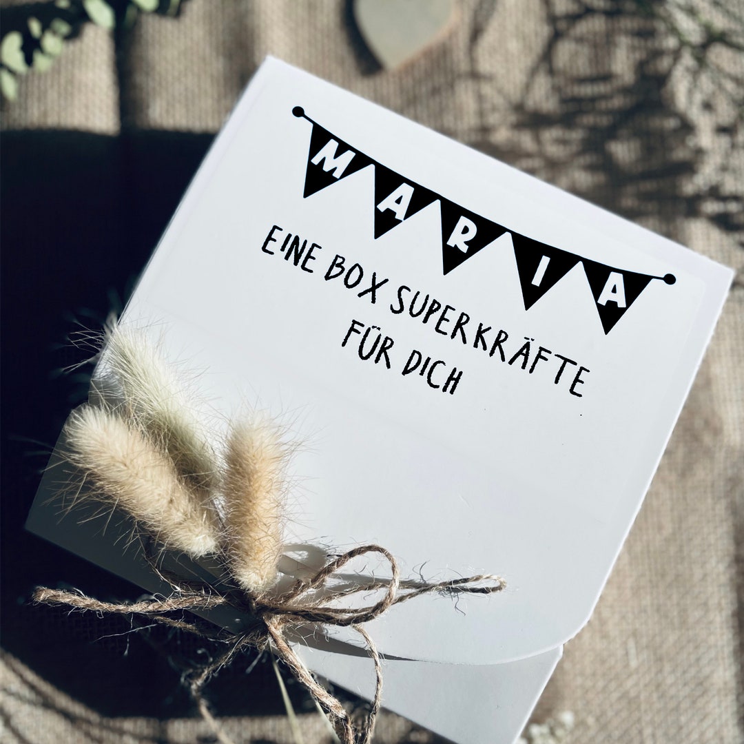 Gift Box Superpowers for You Personalized With Name Get Well Soon ...