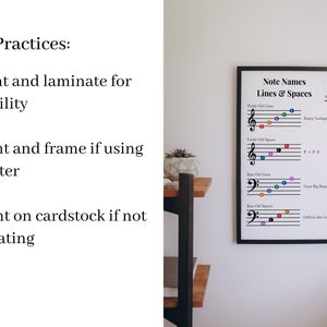 Music Note Cheat Sheet, Treble Clef, Bass Clef, Lines and Spaces, Learn ...