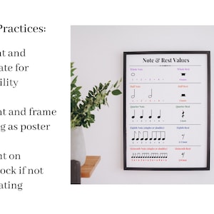 Music Notes and Rests, Note Values, Music Counting, Learn Rhythm ...
