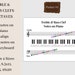 Music Poster Bundle, Treble & Bass Clef Notes on Music Staff and on ...