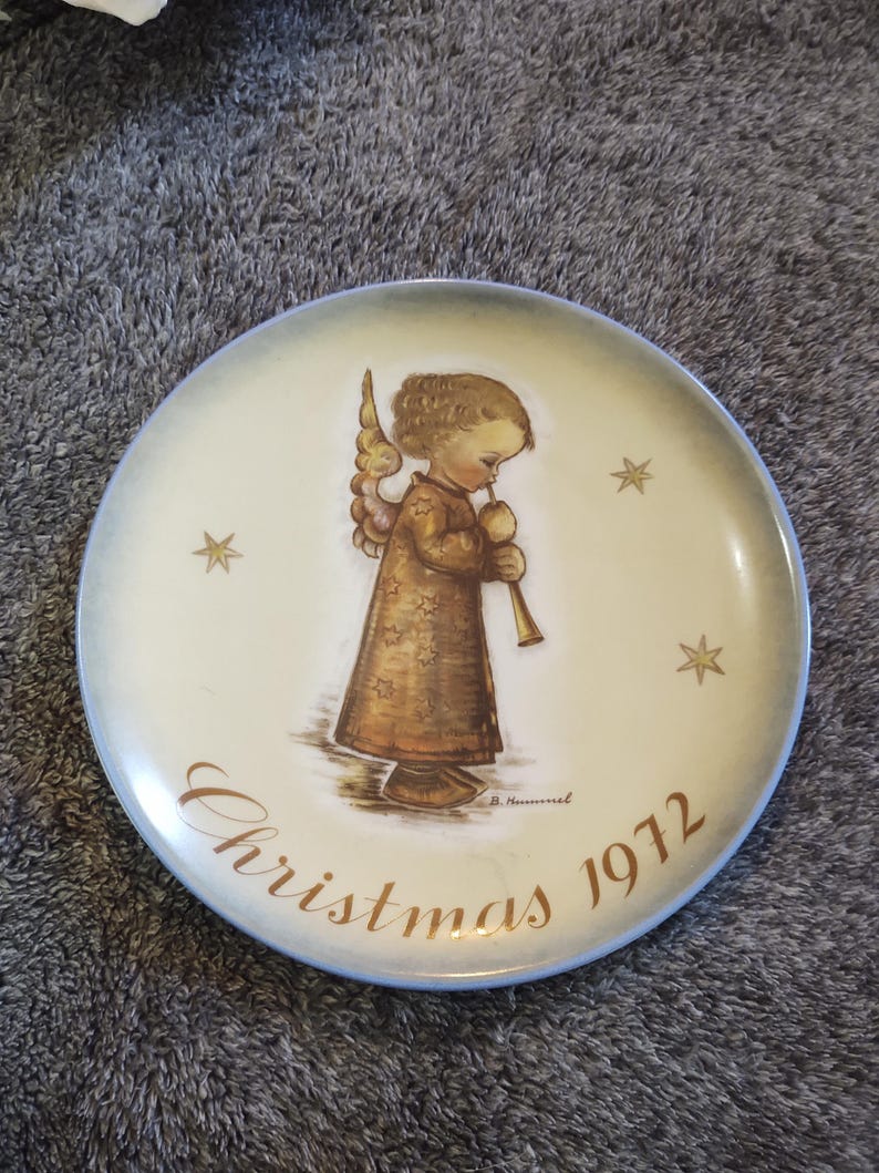 1972 Hummel Collectors Plate - Etsy