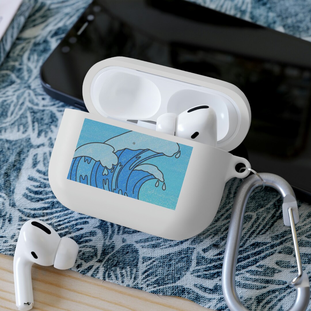 The "wave" Airpods and Airpods Pro Case Cover - Etsy