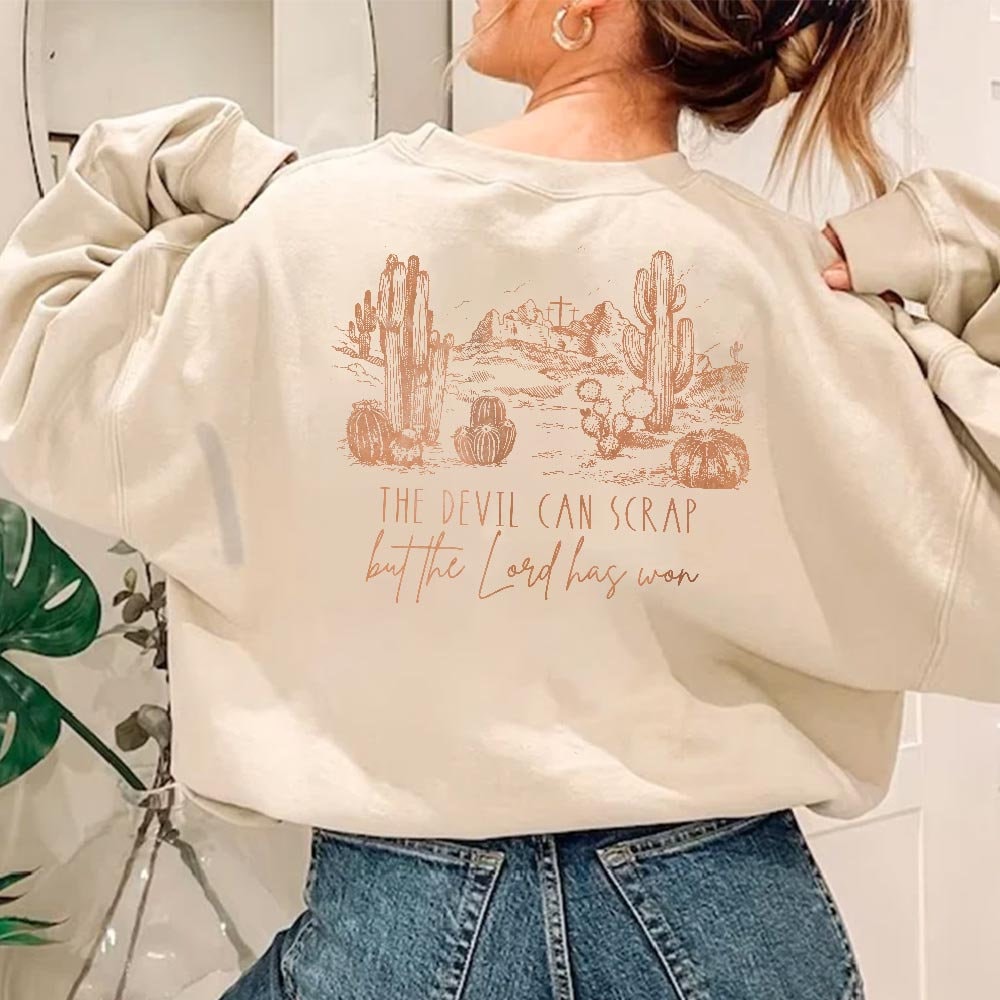 The Devil Can Scrap But The Lord Has Won, Zach Bryan sold by Thato ...