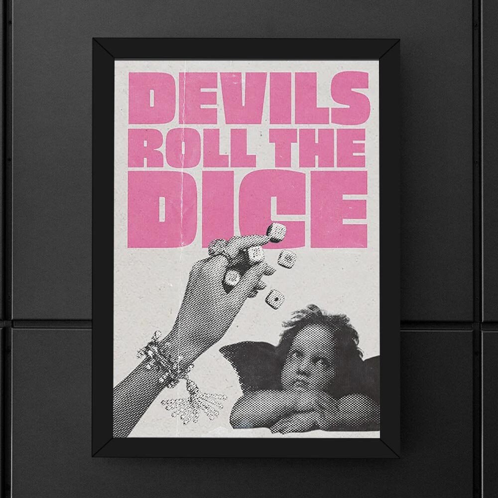 Devils Roll the Dice Album Cover No Poster sold by Well-To-Do Goatee ...
