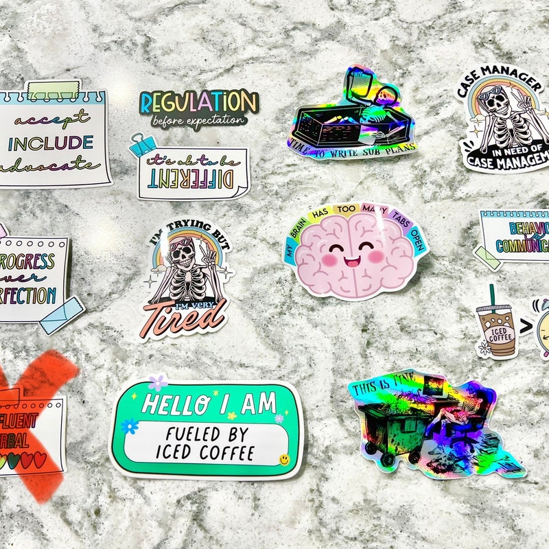 Funny Teachers Stickers - Etsy