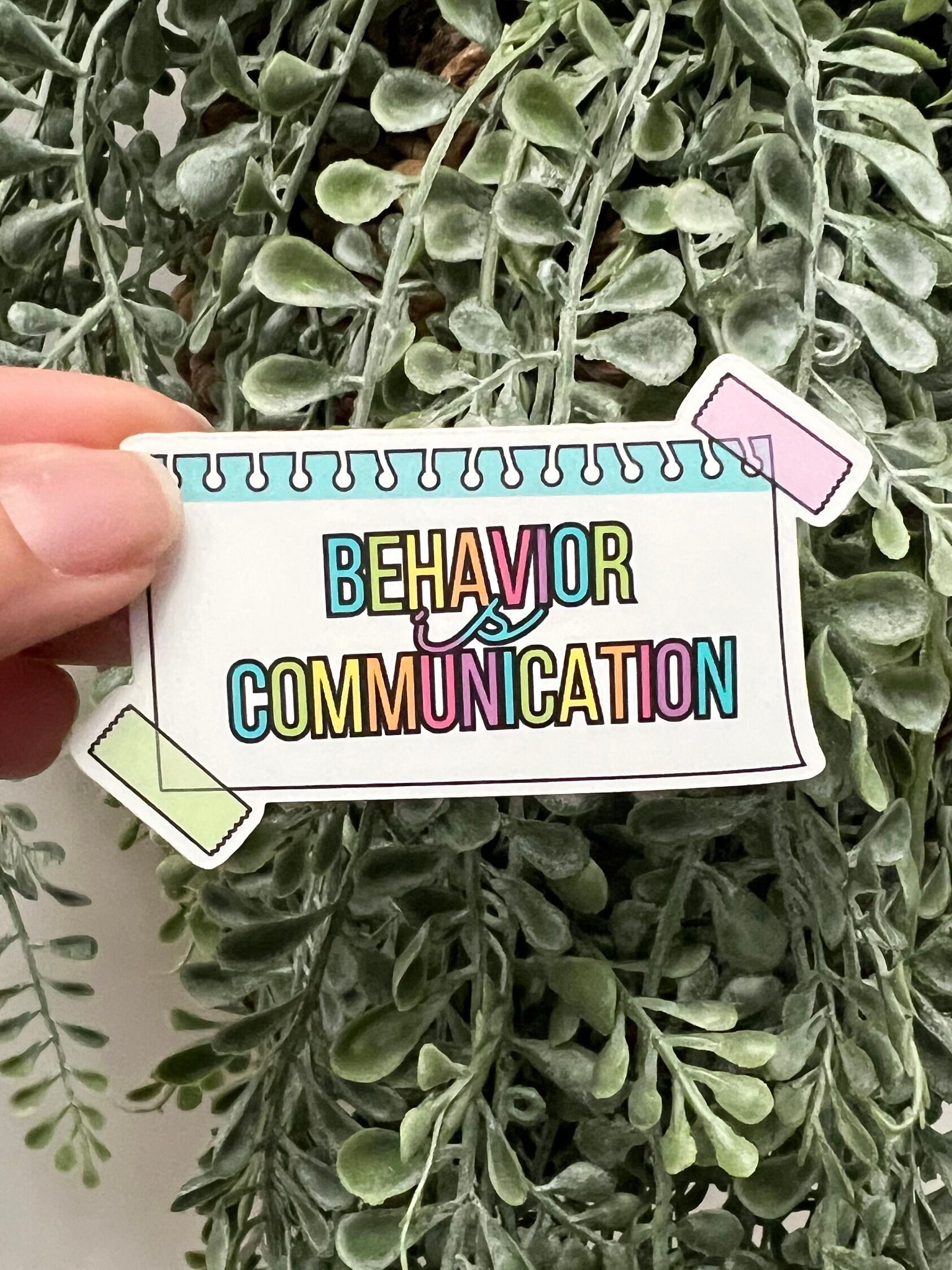 Behavior is Communication Vinyl Sticker Special Education Teacher ...