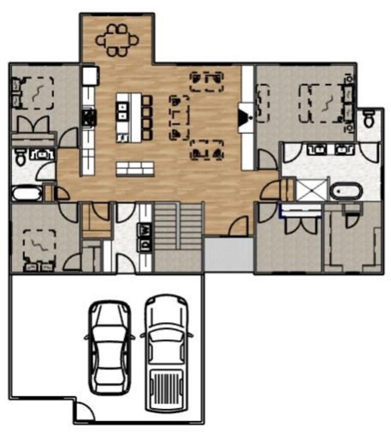 House Plan Grand Port House - Etsy