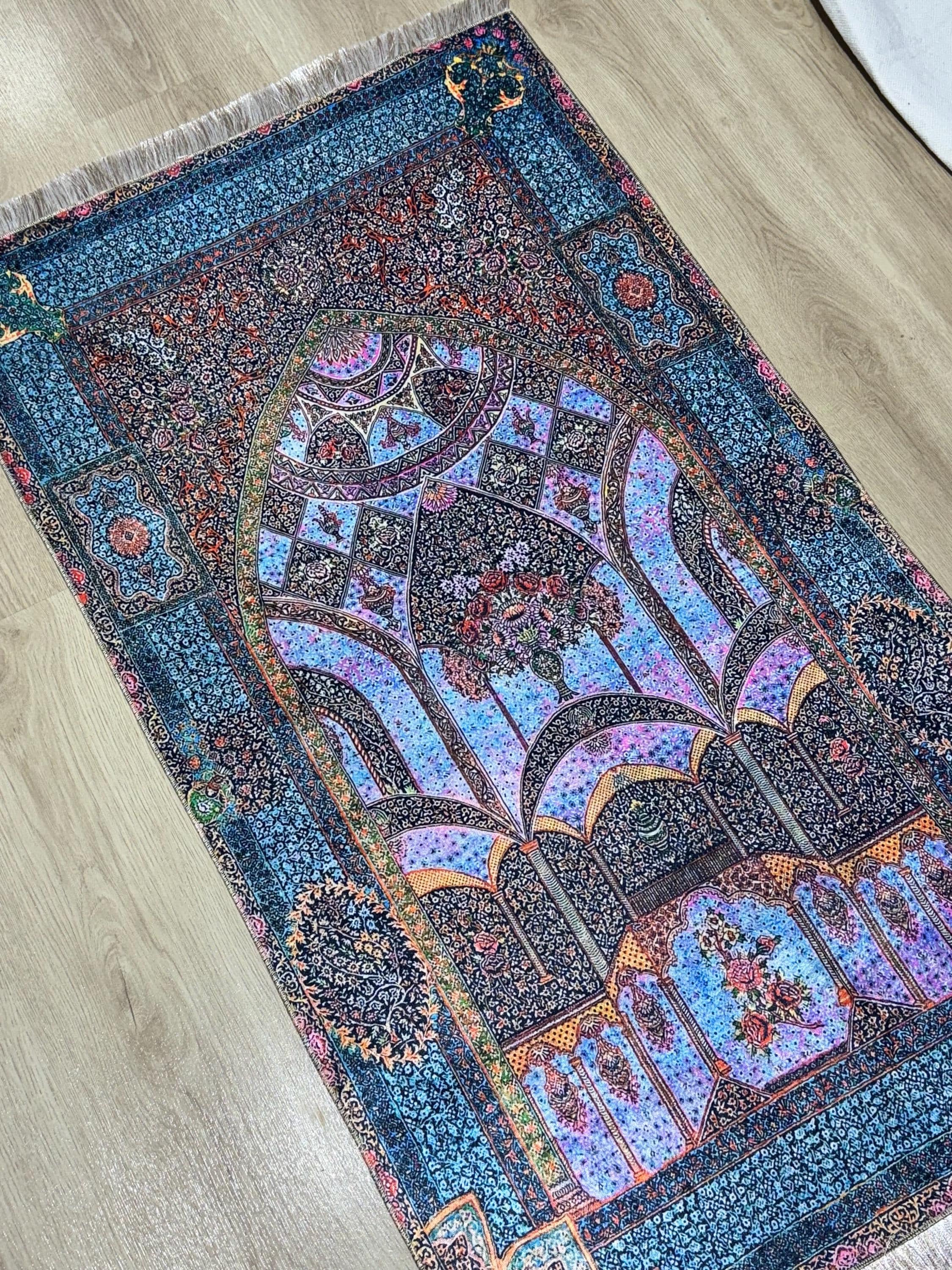 Prayer Mat – Prayer Rug– Muslim – Islamic Gifts– Gebetsteppich- Ramadan ...
