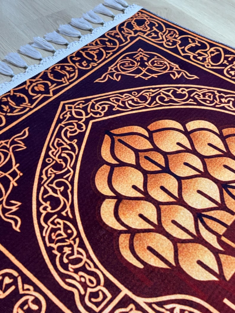 Mihrab Turkish Prayer Rug , Sejadah , Janamaz -ramadan Eid Wedding Gift ...