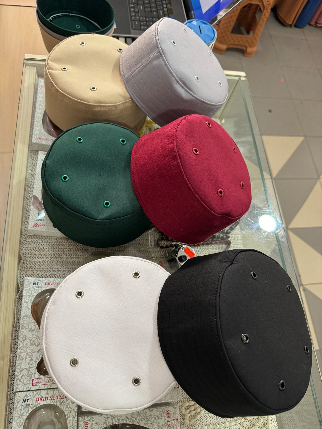 Takke Skullcap Fez Imam Namaz Hat Muslim Gift Muslim Men Kufi Islamic Prayer Hat Muslim Men ...