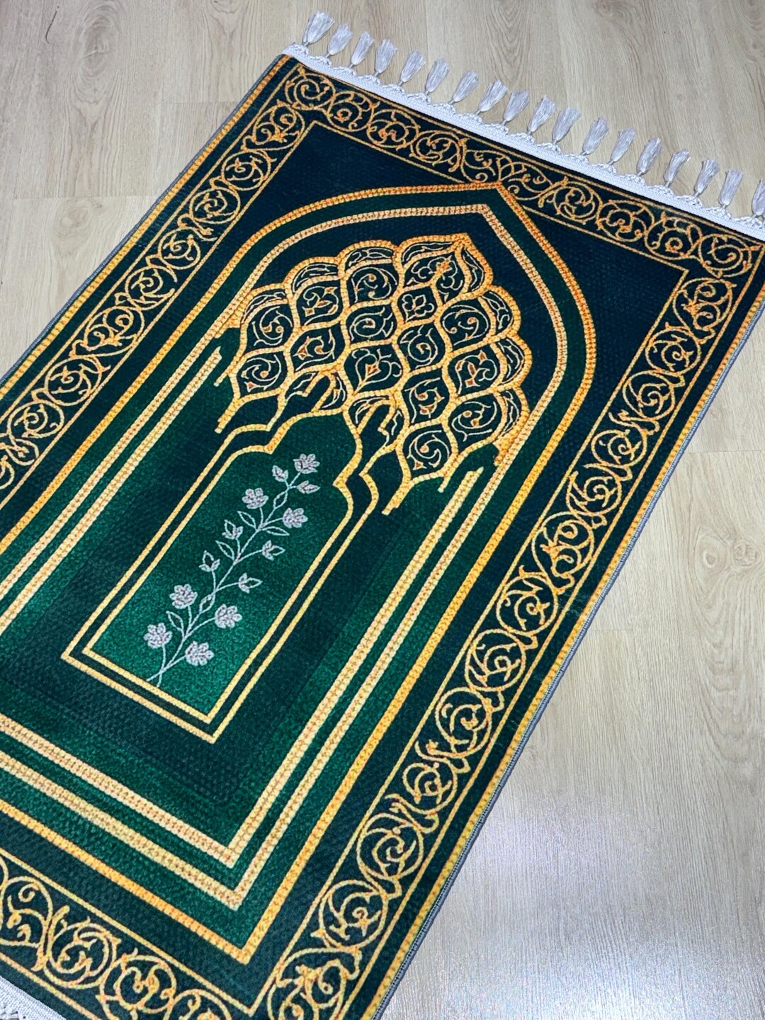 Prayer Mat – Turkish Islamic Soft Muslim Prayer Rug- Janamaz - Sejadah ...