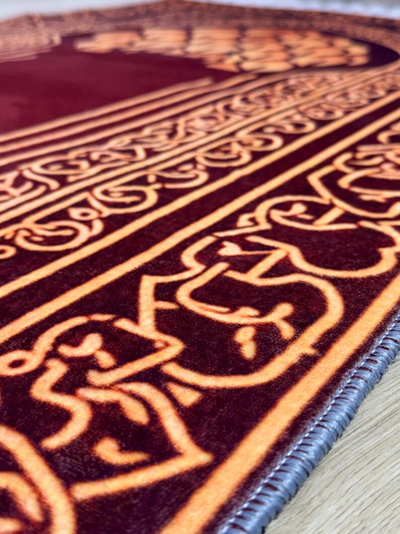 Mihrab Turkish Prayer Rug , Sejadah , Janamaz -ramadan Eid Wedding Gift ...