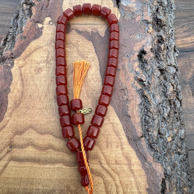 Natural Stone Tasbih Misbaha tasbeeh catalin Amber Sibha Tusbah ...