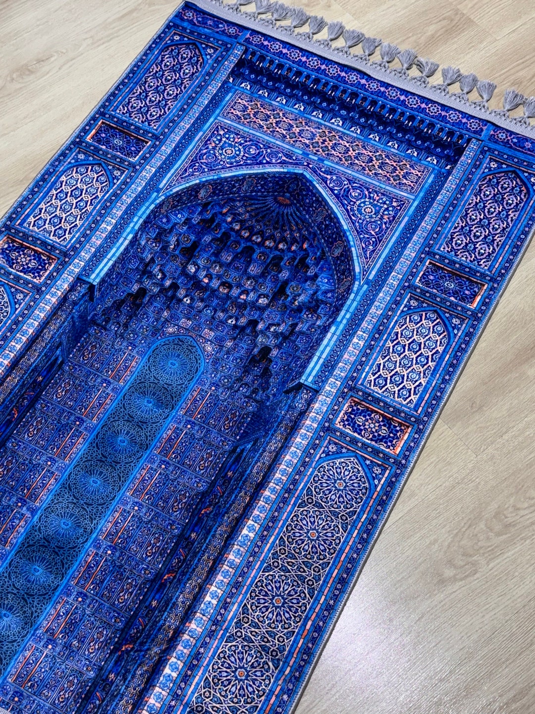 Prayer Rug for Muslim Prayer Mat Gebetsteppich Luxury Prayer Rug ...