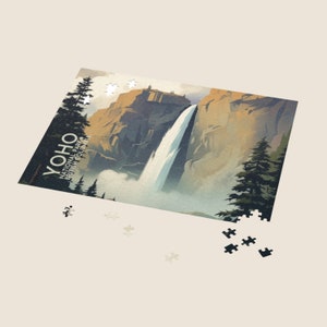 Yoho National Park Puzzle, Canadian Parks Puzzle, Canadian Rockies ...