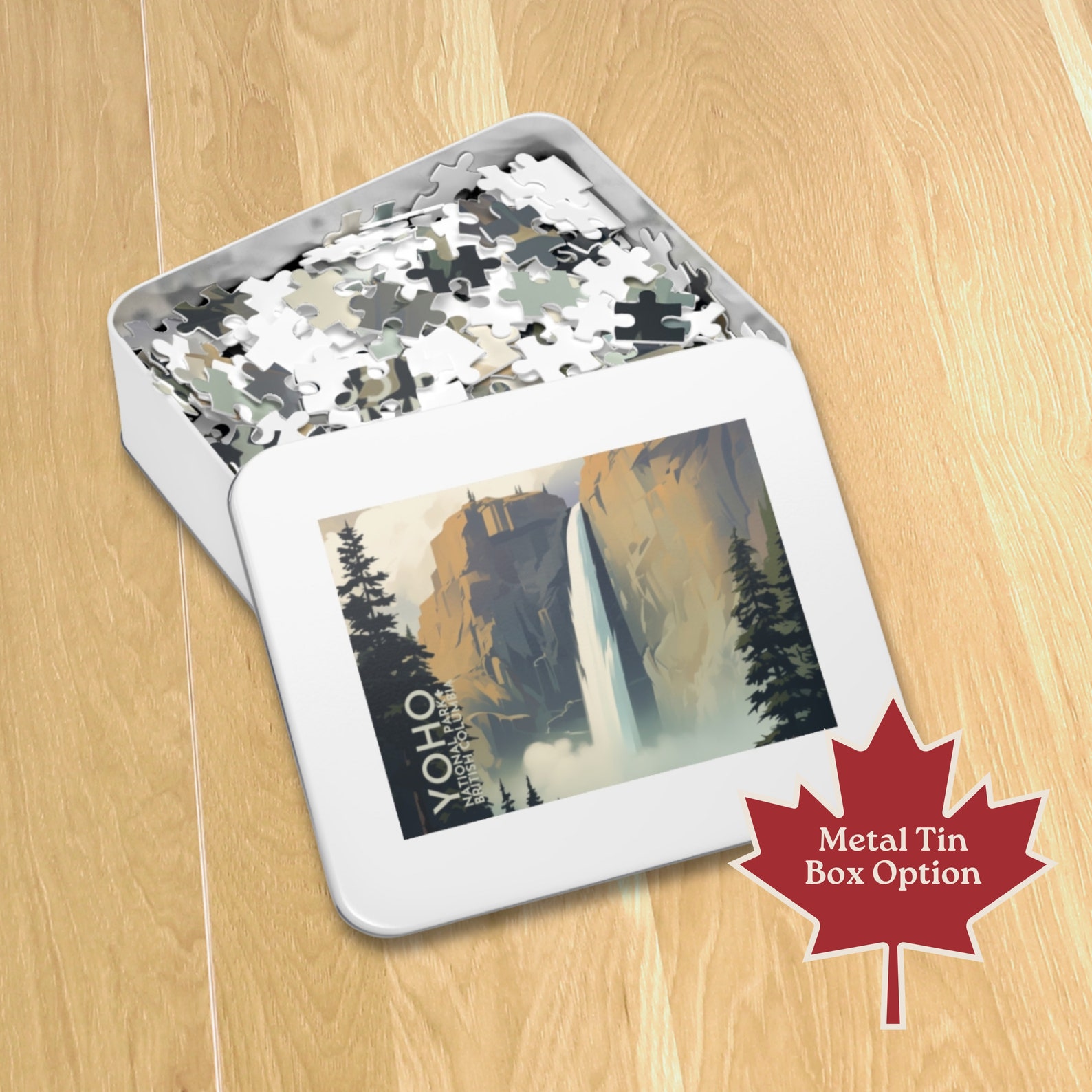 Yoho National Park Puzzle, Canadian Parks Puzzle, Canadian Rockies ...