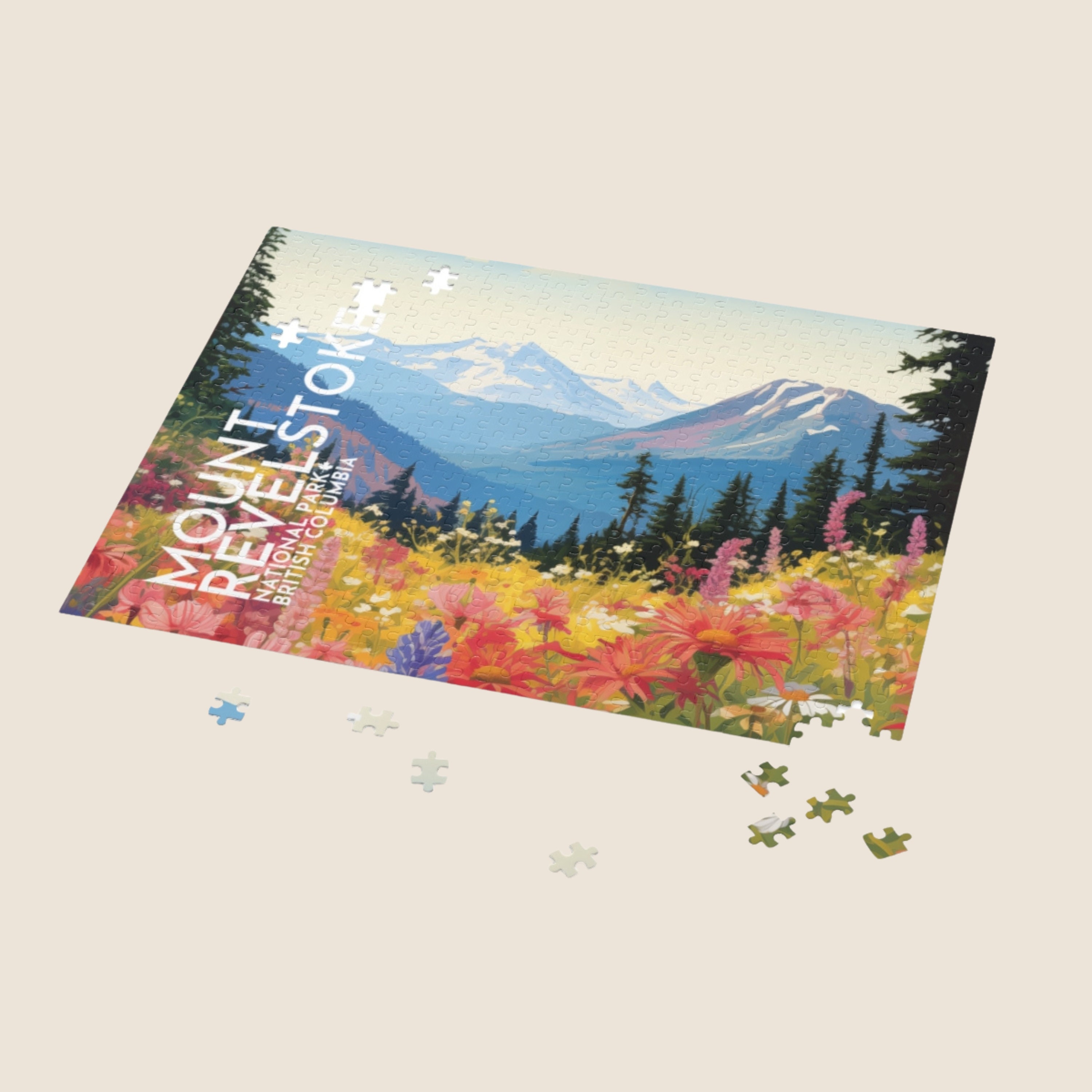 Canadian Parks Puzzle, Mount Revelstoke National Park Puzzle, Canadian ...
