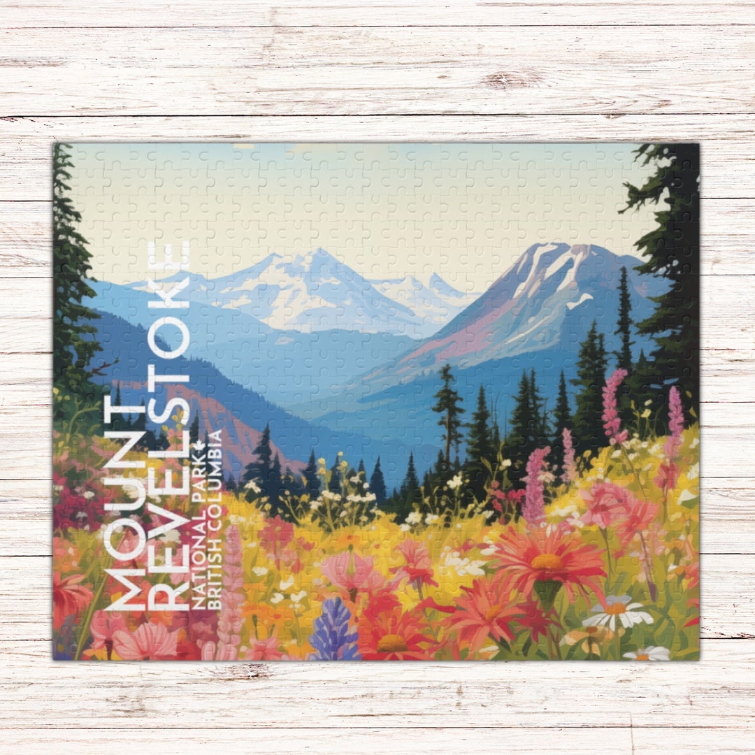Canadian Parks Puzzle, Mount Revelstoke National Park Puzzle, Canadian ...
