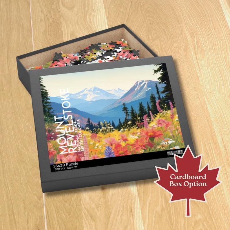 Canadian Parks Puzzle, Mount Revelstoke National Park Puzzle, Canadian ...