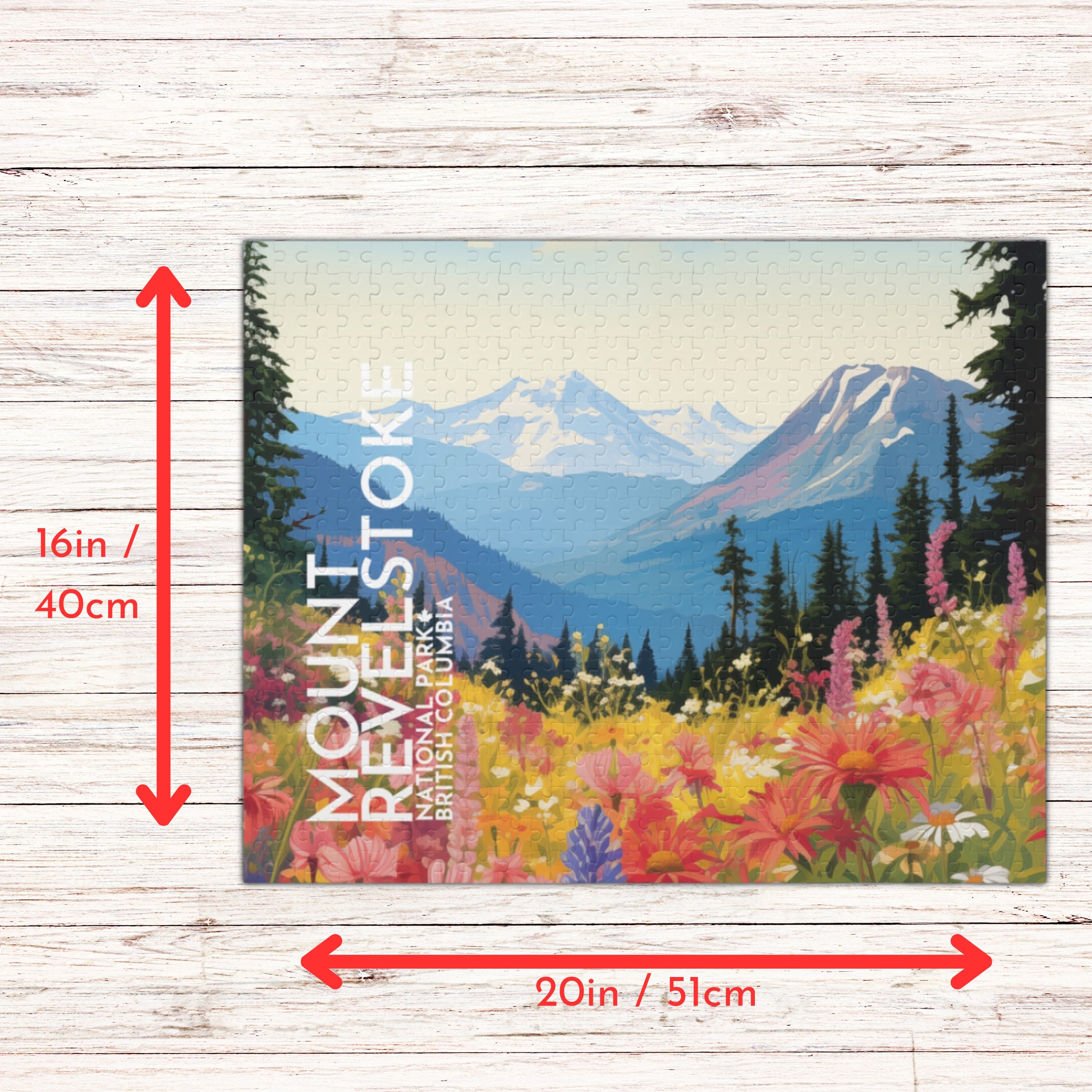 Canadian Parks Puzzle, Mount Revelstoke National Park Puzzle, Canadian ...